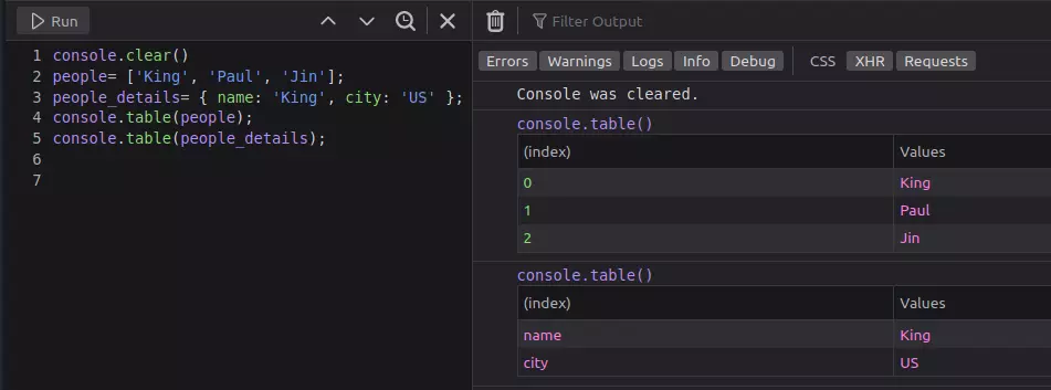 Debugging Javascript Use Console Effectively Regarding Tech